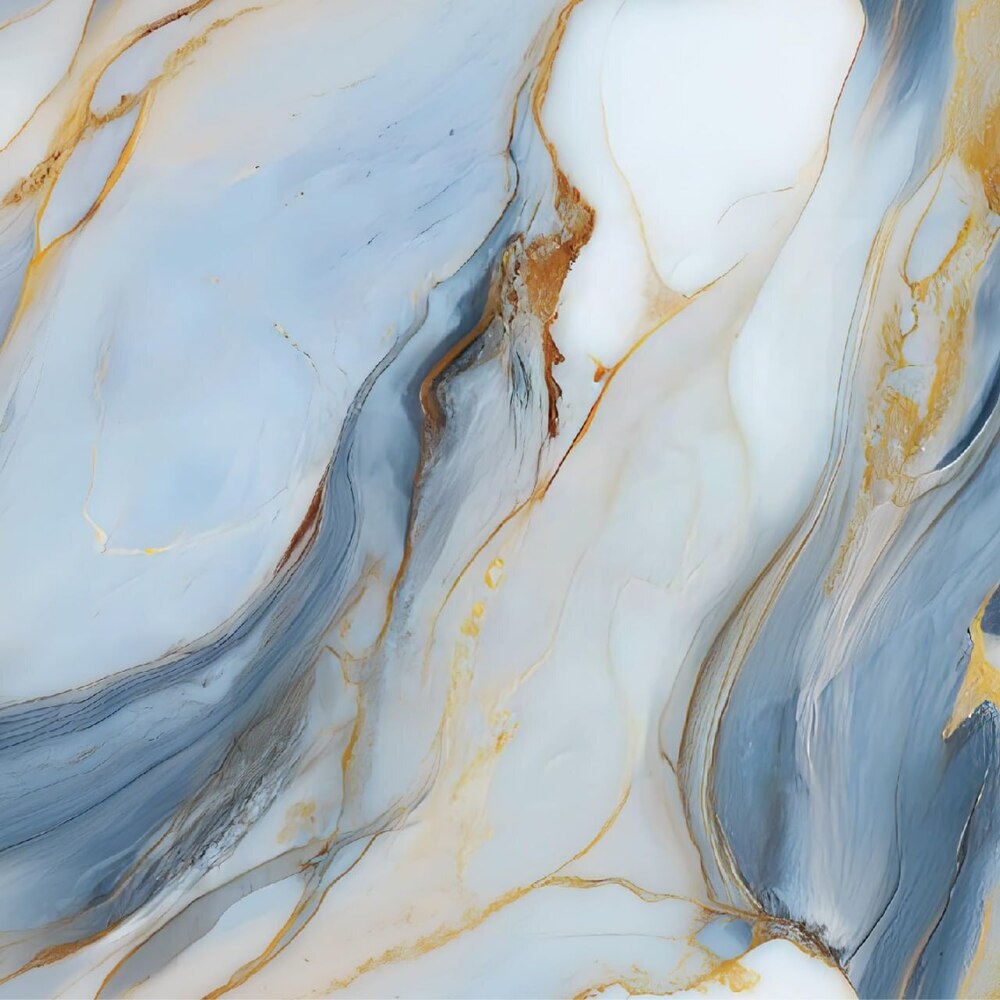 Light Blue Marble Foil Wallpaper Sticker at Best Price in Surat | Basketo