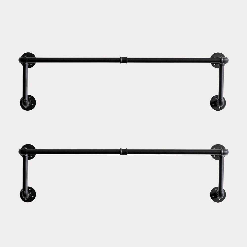 Clothes Rack, Industrial Pipe Clothing Rack For Hanging Clothes Heavy ...