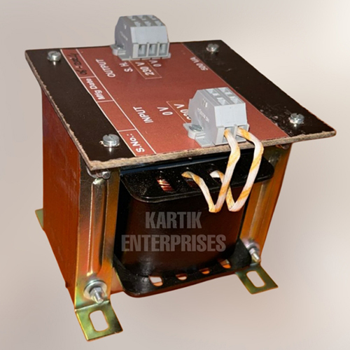 500va Control Transformer - Material: Aluminium / Pvc at Best Price in ...