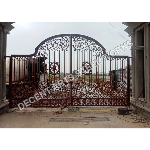 18 Feet Cast Iron Gate - Color: Brown at Best Price in Indore | Decent ...