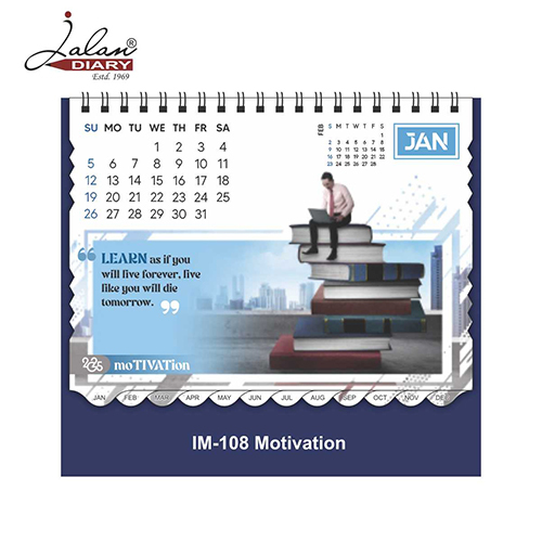 Im-108 Motivation Team Table Calendar - Binding: Perfect Binding at ...