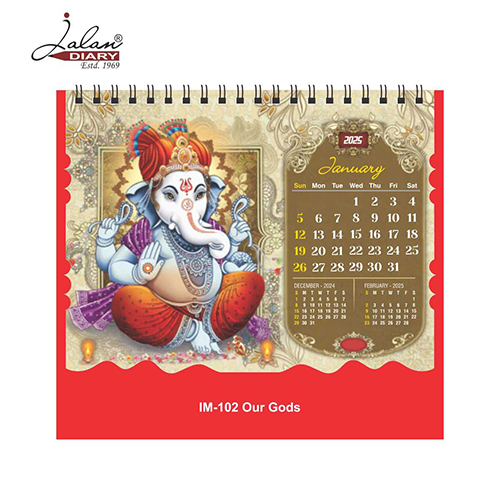 Im-102 Our Gods Team Table Calendar at Best Price in New Delhi ...