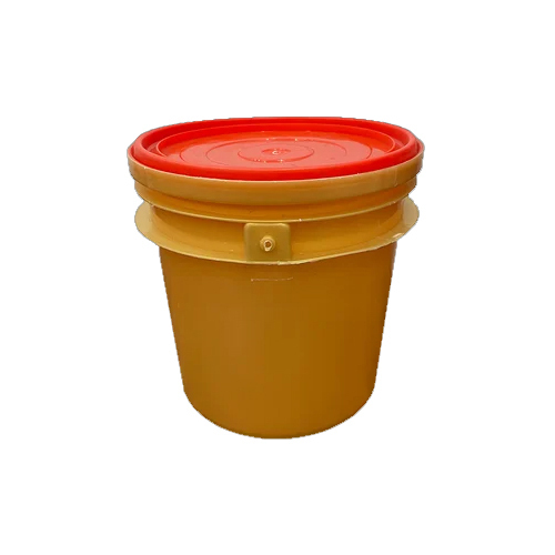 10ltr Plastic Oil Lubricant Bucket - Color: Yellow at Best Price in New ...