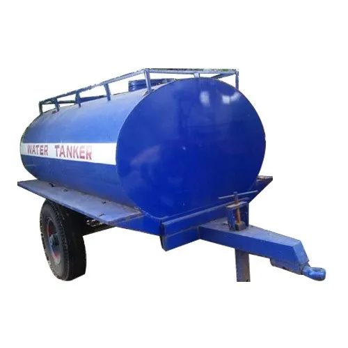 Mild Steel Tractor Water Tanker Trailer - Max Load: 5000 Kilograms (kg ...