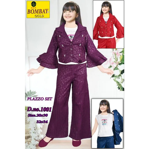 Girls Palazzo Set - Age Group: 11 To 12 Years at Best Price in Bhopal ...