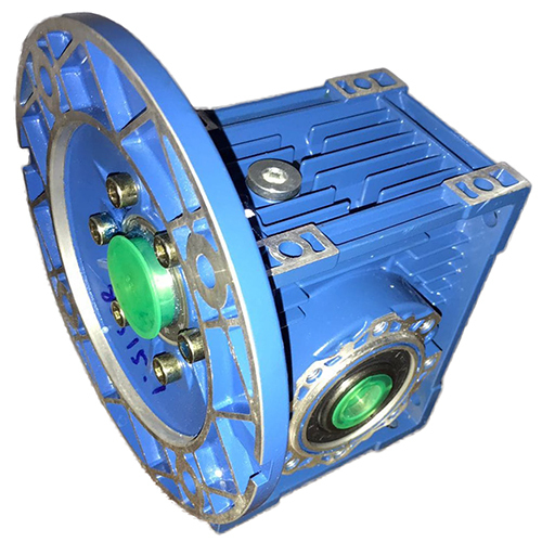 Hollow Shaft Worm Gear Box - Color: Blue Paint Coated at Best Price in ...