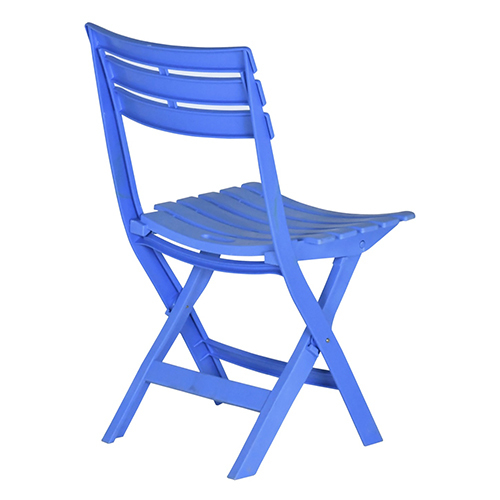 Glassy Folding Plastic Chair - Color: Blue at Best Price in Mumbai ...
