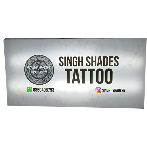 Glow Sign Board - Body Material: Aluminum at Best Price in New Delhi ...