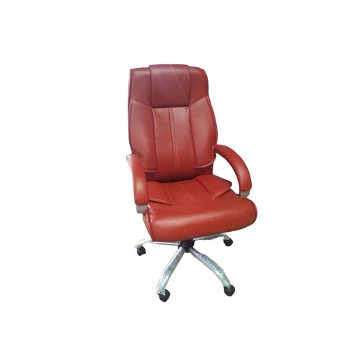 Leather Office Boss Chair - Color: Brown at Best Price in Hyderabad ...