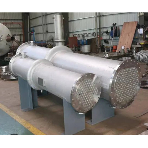 Shell And Tube Heat Exchanger - Color: Silver at Best Price in ...