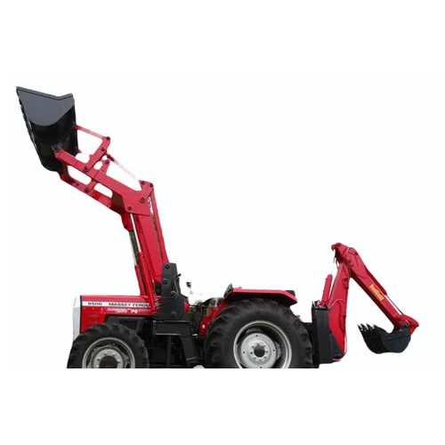 8 Feet Tractor Backhoe Loader - Load Capacity: 300 Kilograms (kg) at ...