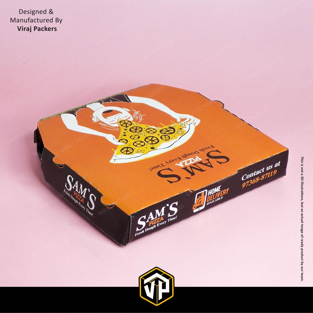 Diamond Shape Pizza Box - Finishing: Glossy Lamination at Best Price in ...
