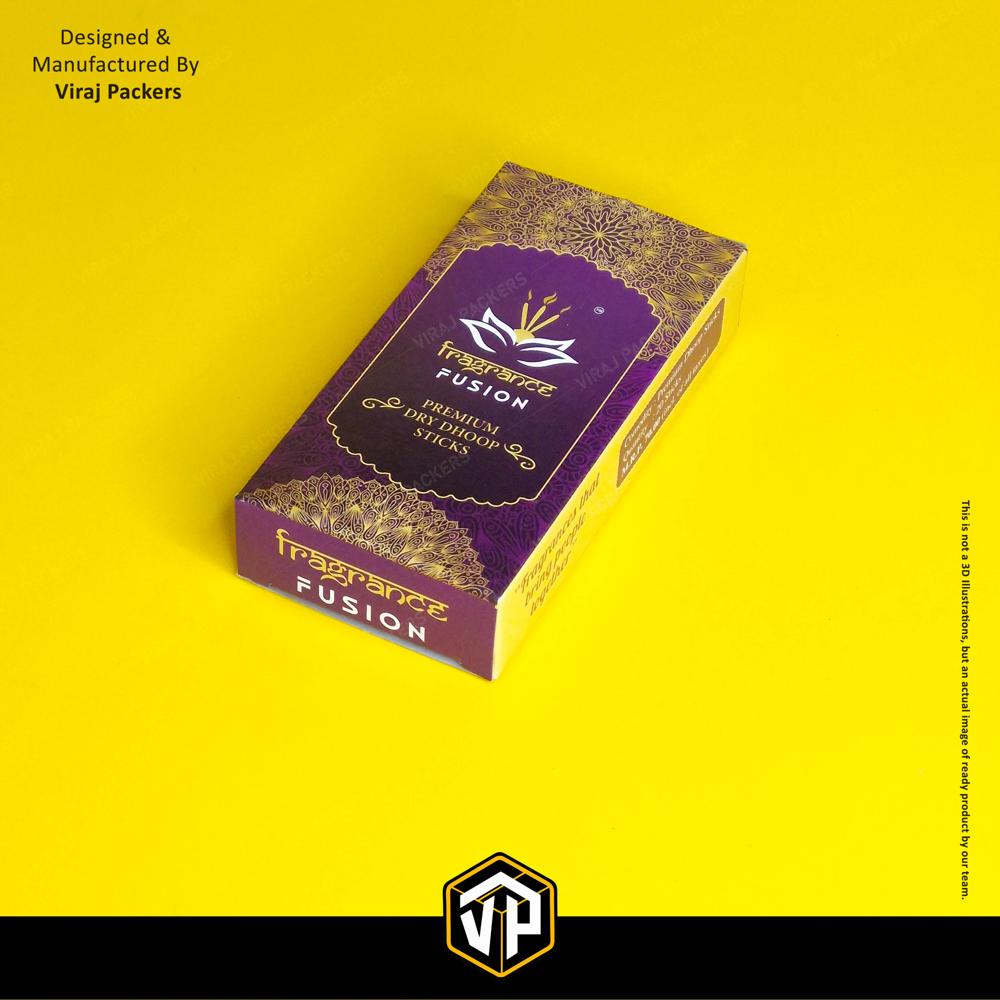 Dhoop Bati Packaging Box - Finishing: Glossy Lamination at Best Price ...