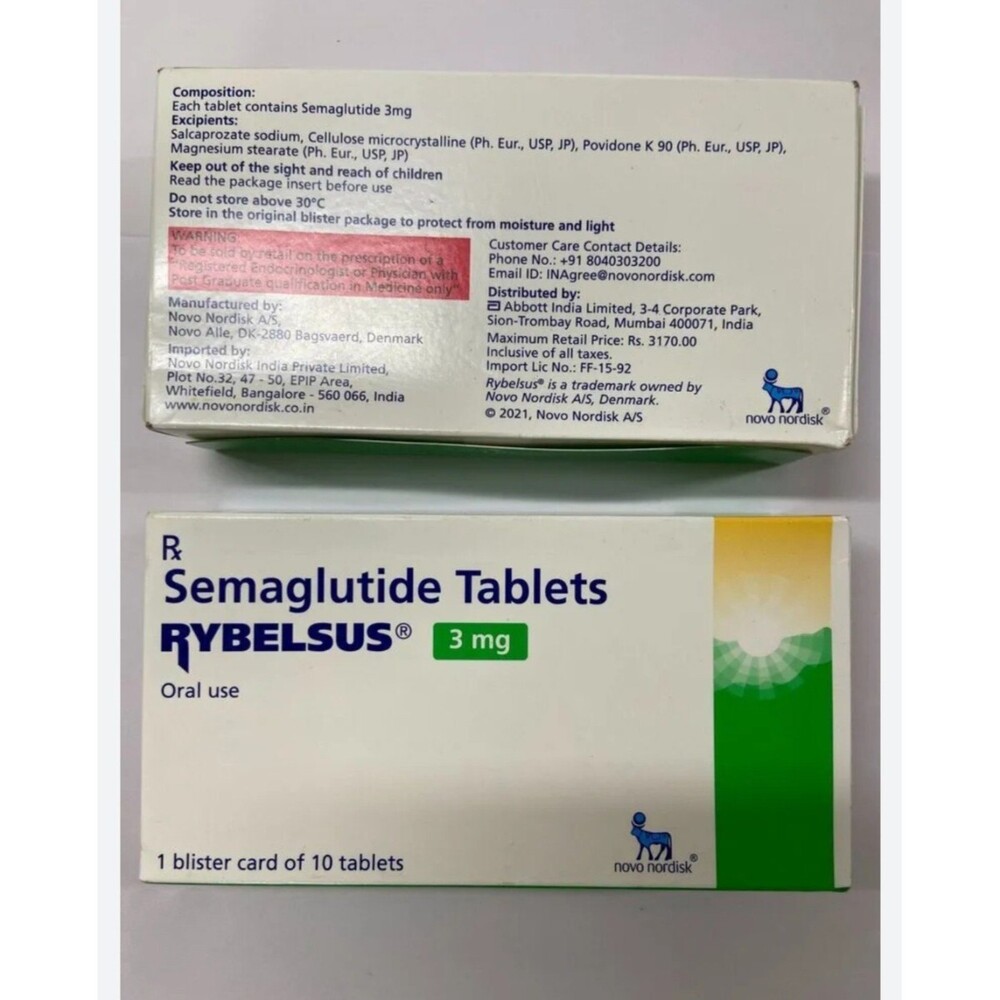 Rybelsus Tablet 3 Mg at Best Price in Mumbai | Dhritee Impex
