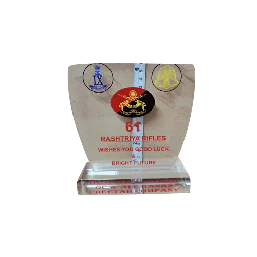 Good Luck Arcylic Trophy at 300.00 INR in Delhi | Ilma Maahin Industries