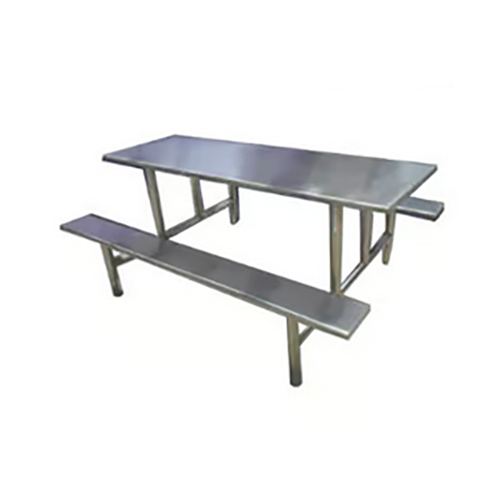 Stainless Steel Canteen Table - Color: Different Available at Best ...