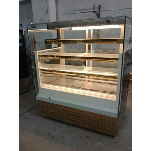 Cake Glass Display Counters - Design: Rectangular at Best Price in ...