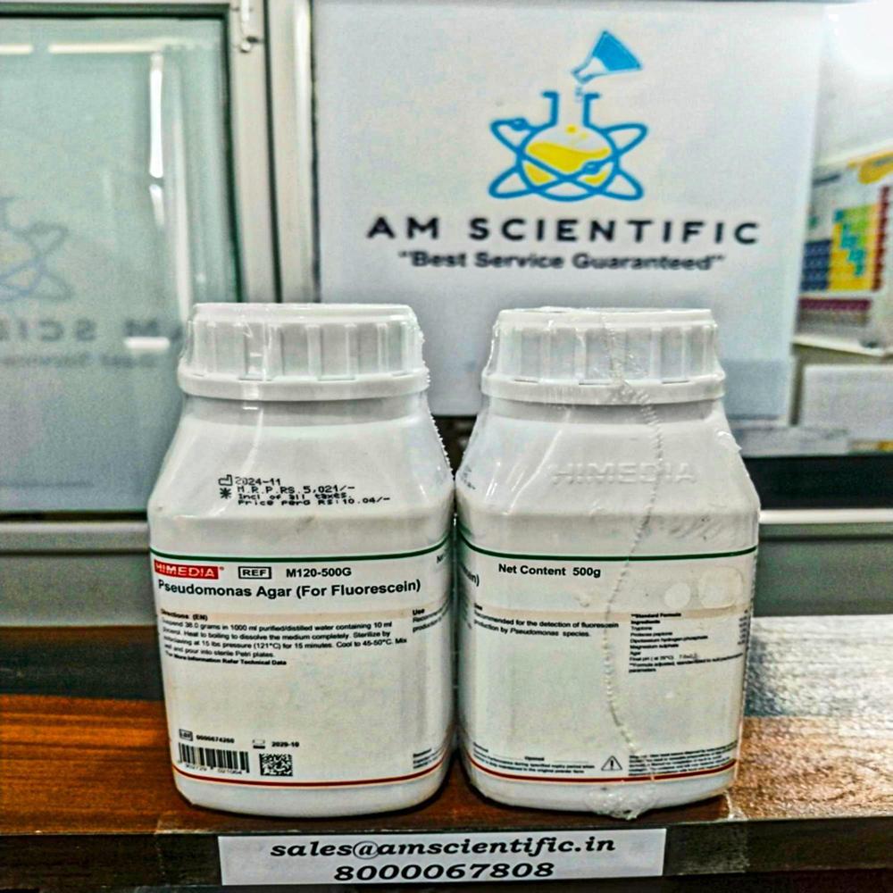 Pseudomonas Agar For Fluorescein Packaging De At 5020 90 Inr In Jaipur Am Scientific