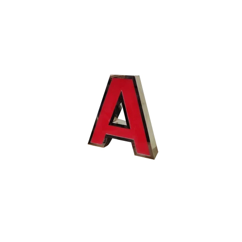 Ss304 3d Led Letter - Color: Red at Best Price in Indore | Neelambri ...