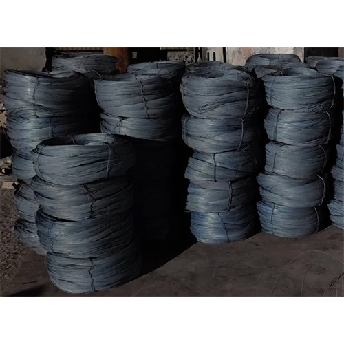 Industrial Mild Steel Black Binding Wire - Color: Metallic Grey at Best ...