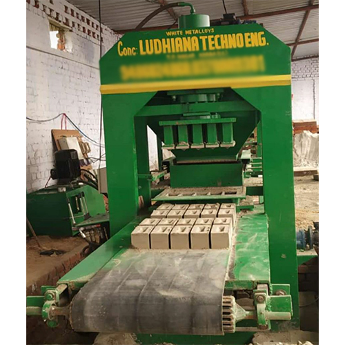 10 Cvt Semi Automatic Brick Making Machine - Feature: High Durability ...