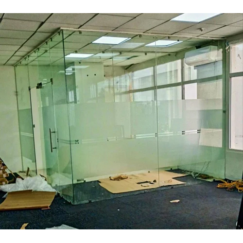 Office Partitions Toughened Glass - Pattern: Plain / Printed at Best Price in Indore | Avantika ...