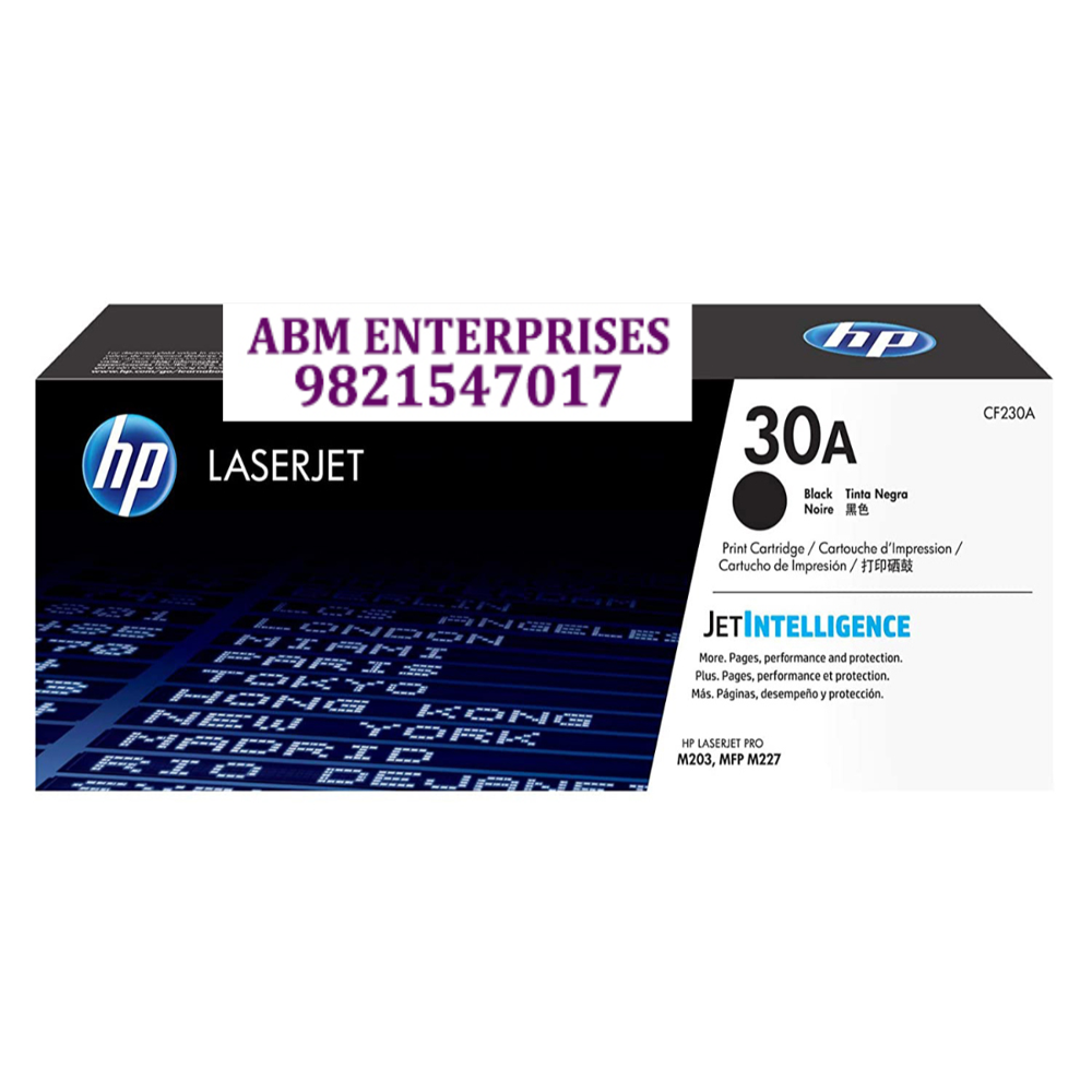 Hp 30a Black Laserjet Toner Cartridge - Height: 135 Millimeter (mm) at ...