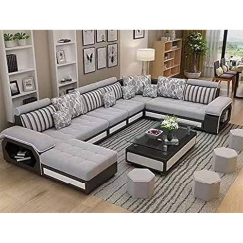 Wooden Drawing Room Sofa Set - Color: Gray at Best Price in Raipur ...