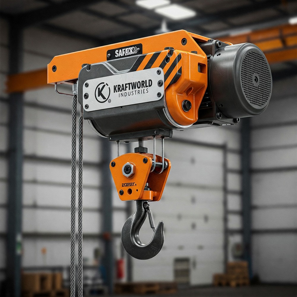 Wire Rope Hoist at 177000.00 INR in Ahmedabad, Gujarat | Kraftworld ...