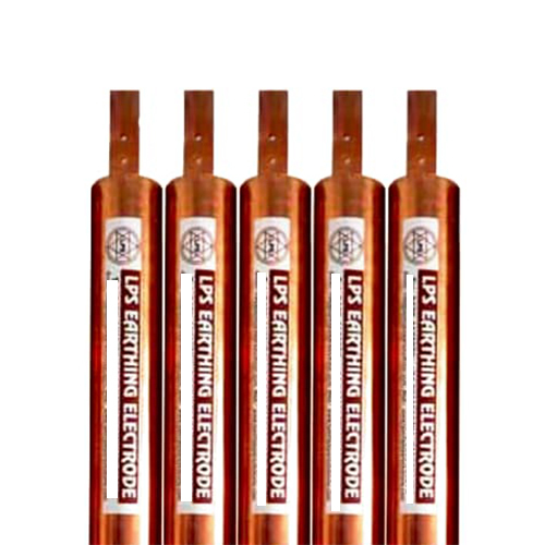 Copper Bonded Earthing Electrode - Pure Copper 90%-95% Purity, Round ...