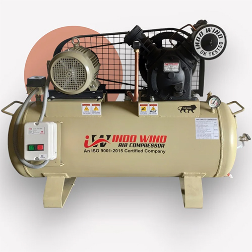 5 Hp Two Stage Air Compressor - Material: Mild Steel at Best Price in ...