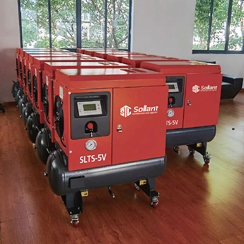 Slts-5v Single Phase Screw Air Compressor - Color: Grey at Best Price ...