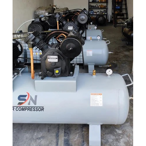7.5hp Reciprocating Air Compressor - Color: Grey at Best Price in ...