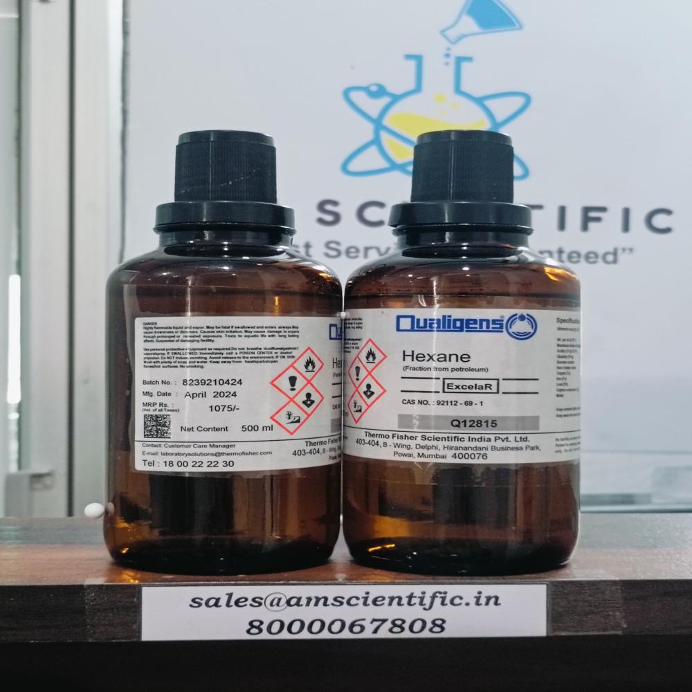 Hexane Er 500ml at 1065.54 INR in Jaipur, Rajasthan | Am Scientific