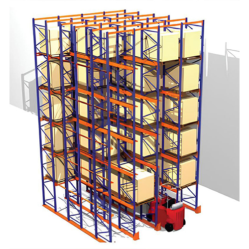 Industrial Drive-in Pallet Racking System - Application: Material ...