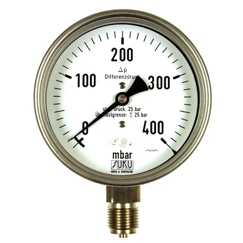 Steel Pressure Gauge - Steel Customized Size Silver Color | Antique ...