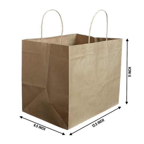Brown Paper Bag at Best Price in New Delhi, Delhi | Navyug Enterprises