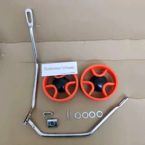 24 X 1.5 Inch Bicycle Side Support Rod - Polished Finish, Manual ...