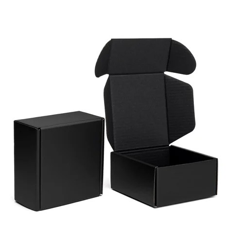 5 Ply Black Corrugated Packaging Box - Material: Paper at Best Price in ...