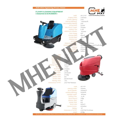 Or-v80 Ride On Scrubber Dryer - Color: Red at Best Price in Navi Mumbai ...