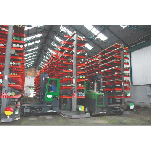 Heavy Duty Cantilever Racking Systems - Color: Blue at Best Price in ...