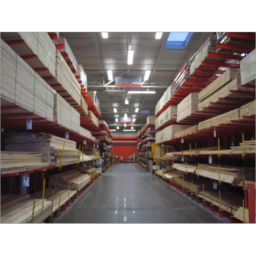 Heavy Duty Cantilever Racking Systems - Color: Blue at Best Price in ...