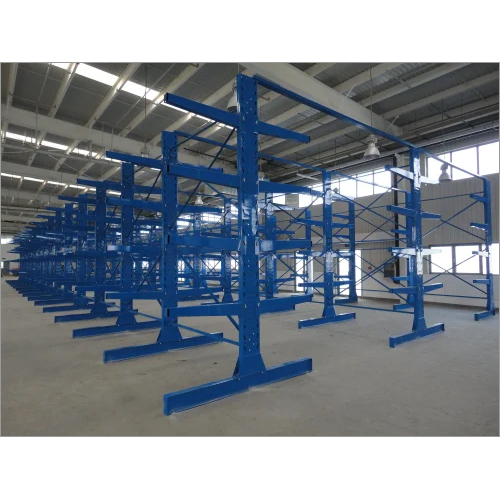 Heavy Duty Cantilever Racking Systems - Color: Blue at Best Price in ...