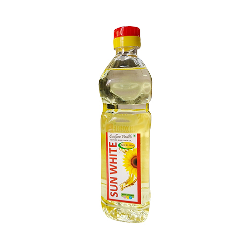 500ml Sun White Refined Sunflower Oil - Cultivation Type: Common at ...