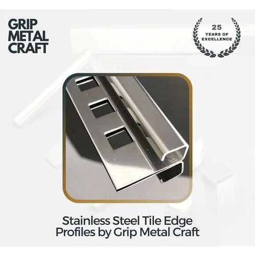 Stainless Steel Tile Square Edge Profile - Application: Construction at ...