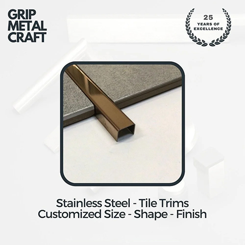 Ss Pvd Coating U Channel Profile - Application: Construction at Best ...