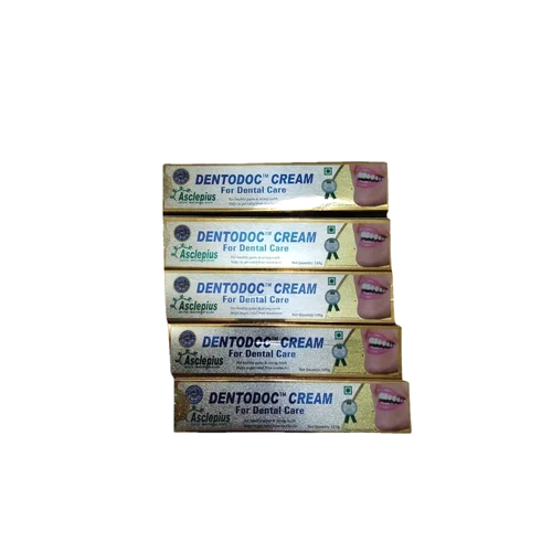 Asclepius Dentodoc Cream For Dental Care - Product Type: Ayurvedic ...