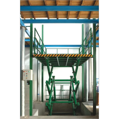 Hydraulic Scissor Pit Mounted Lift - Attributes: Strong at Best Price ...