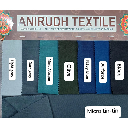 Micro Tin-tin Polyester Lycra Fabric - Recommended Season: All at Best ...