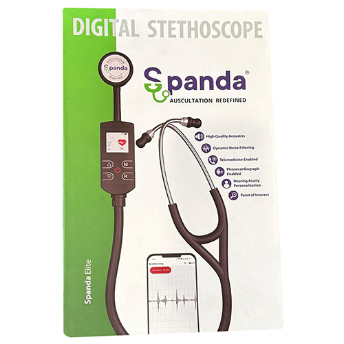 Spanda Pro Digital Stethoscope - Color: Black at Best Price in Mumbai | Saintiant Technologies ...